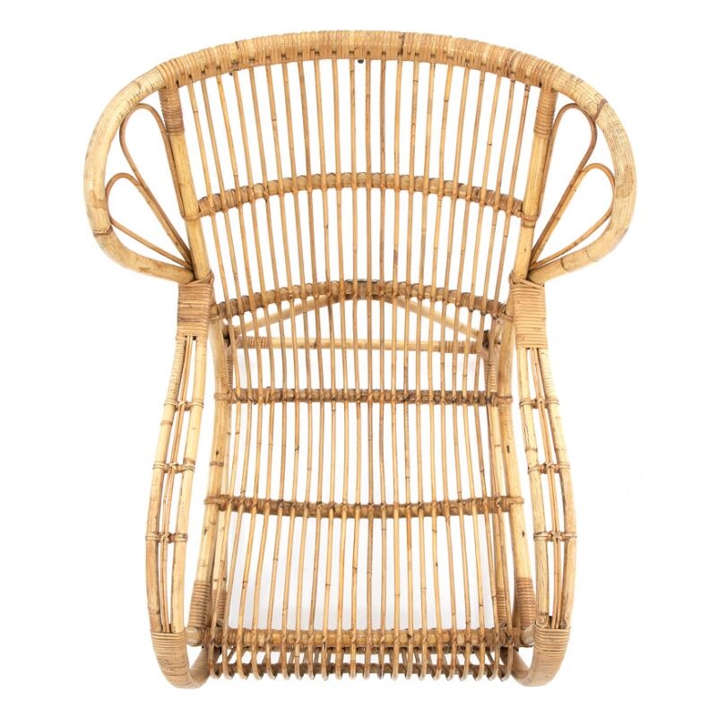 Viggo Boesen | Rattan and wicker easy chair | MutualArt