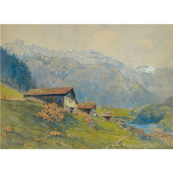 Carl Staud | 4 Artworks at Auction | MutualArt