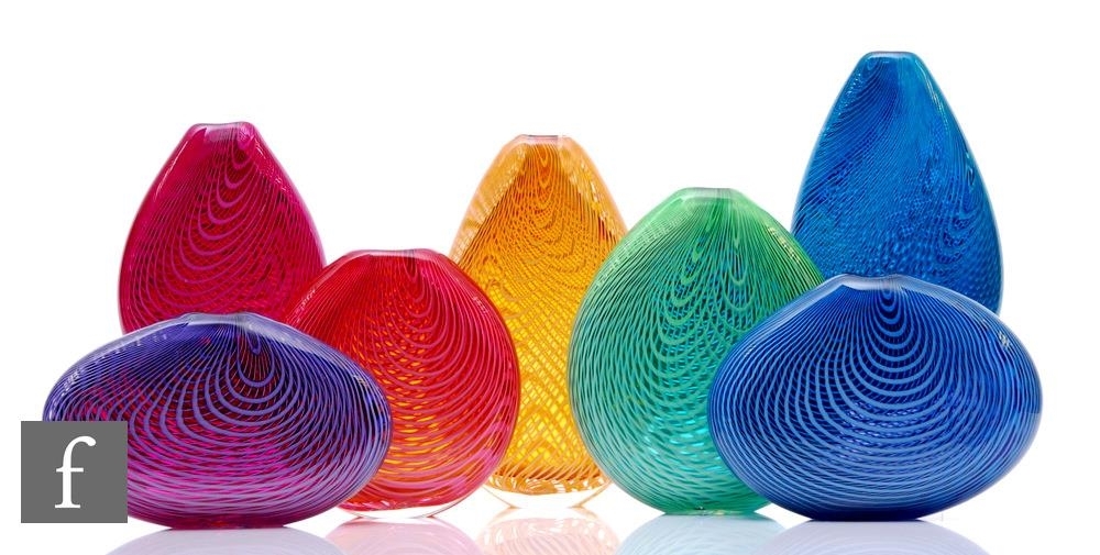 Bob Crooks | A contemporary Bob Crooks studio glass Spectrum Skyline ...