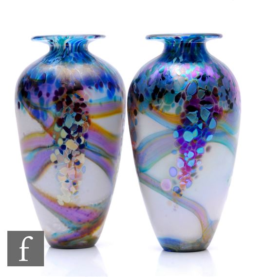 Jonathan Harris | A contemporary Jonathon Harris studio glass Opal ...