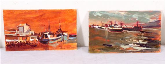 Corné Weideman | HARBOUR SCENES | MutualArt