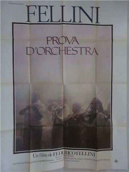 Federico Fellini | Prova d'Orchestra | MutualArt