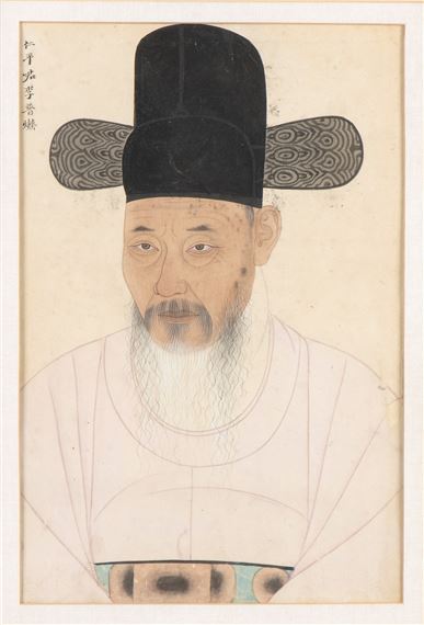 Korean School, 19th Century | A HALF-BUST PORTRAIT OF AN OLD MAN (19th ...