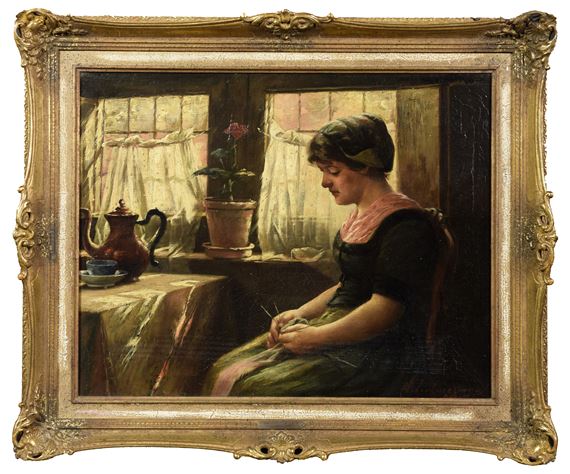 Henri Timmermans | Przy robótce | MutualArt