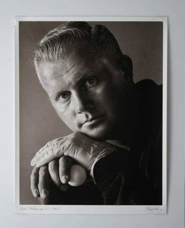 Neal Barr | Jack Nicklaus Golf Legend photograph by Neal Barr (1963 ...