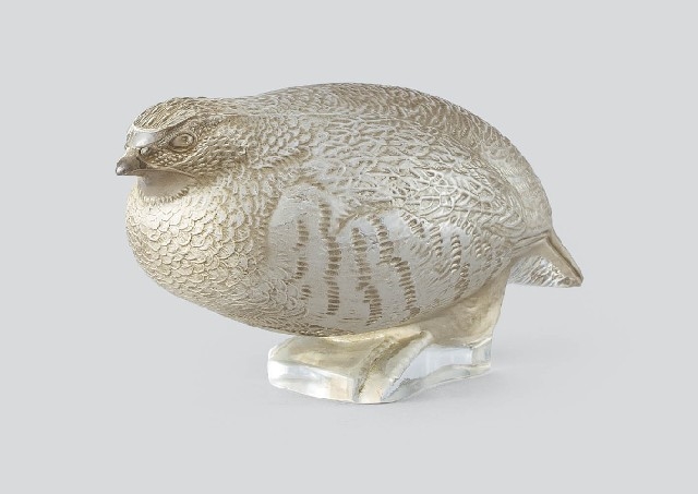 René Lalique | Statuette:PERDRIX COUCHEE (1939) | MutualArt