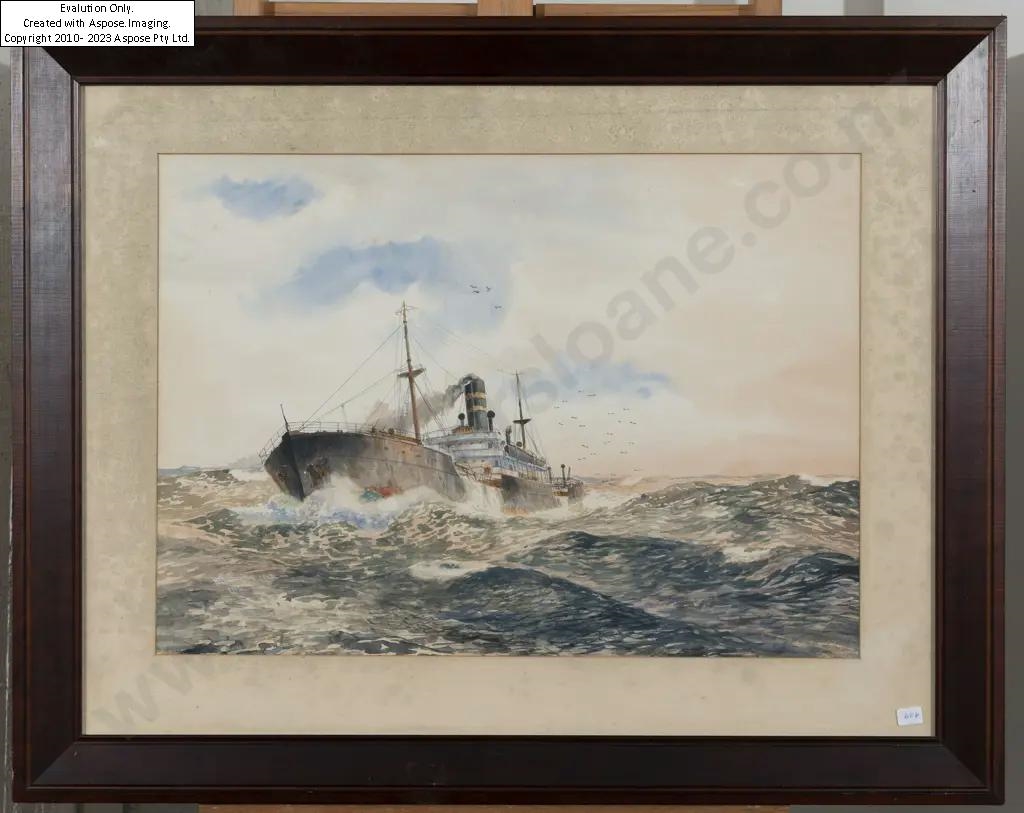 Herbert R. Cole | Steamship (1915) | MutualArt