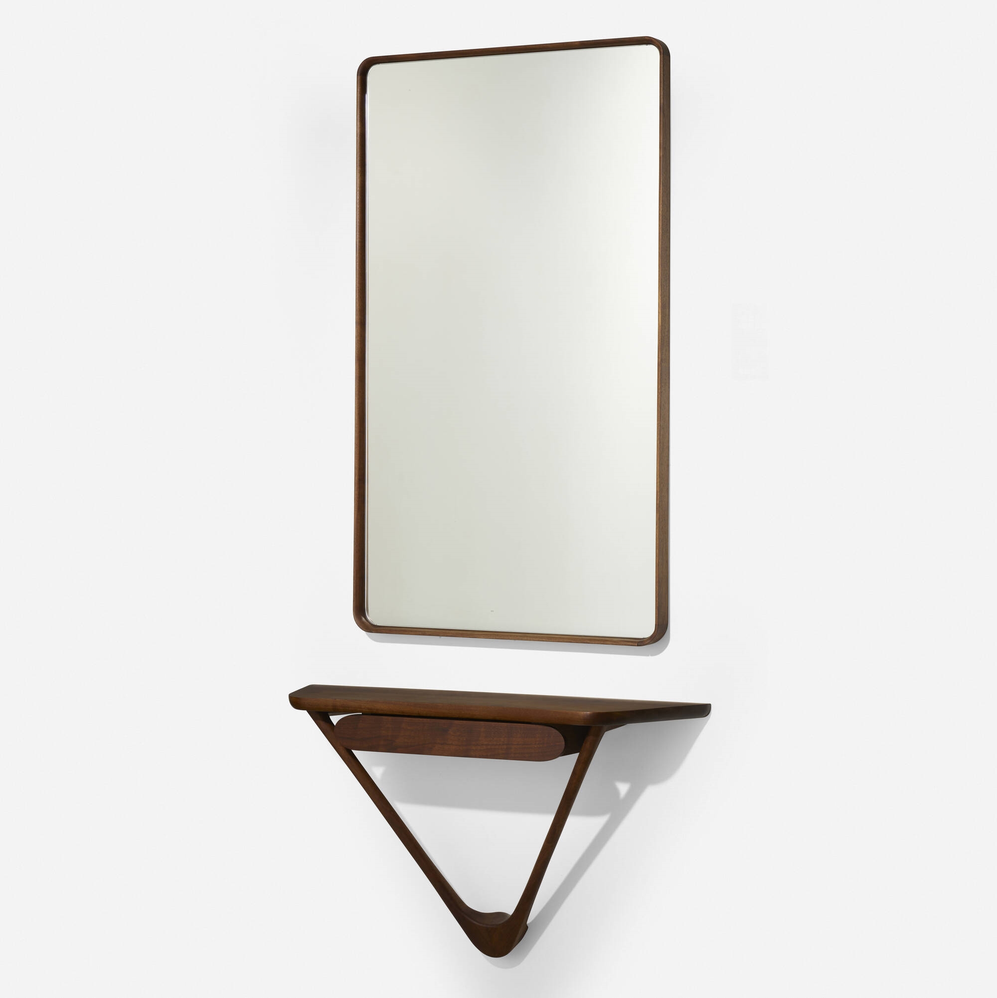 Eric Cheng | Wall-hanging mirror and console table (2006) | MutualArt