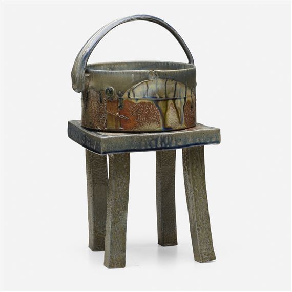 Robert Winokur | Stool and bucket (two works) | MutualArt