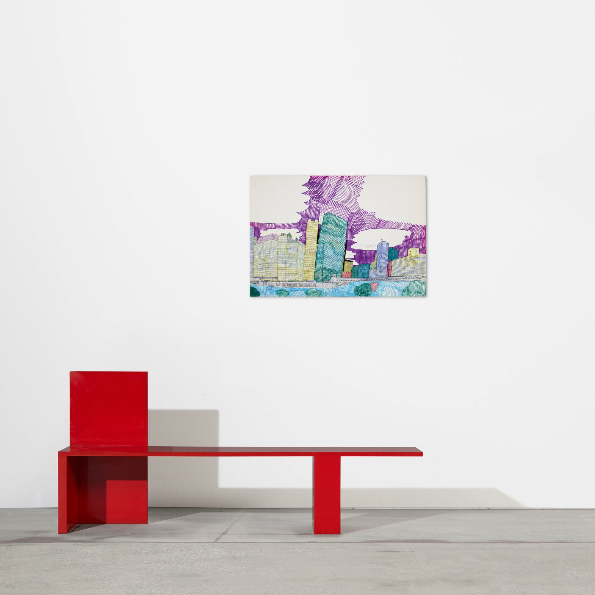 Wesley Willis | Chicago River (1991) | MutualArt