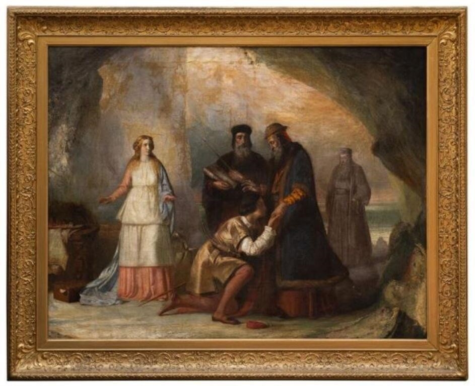 Robert Scott Lauder | Lg. Painting from the Tempest, Robert Scott ...