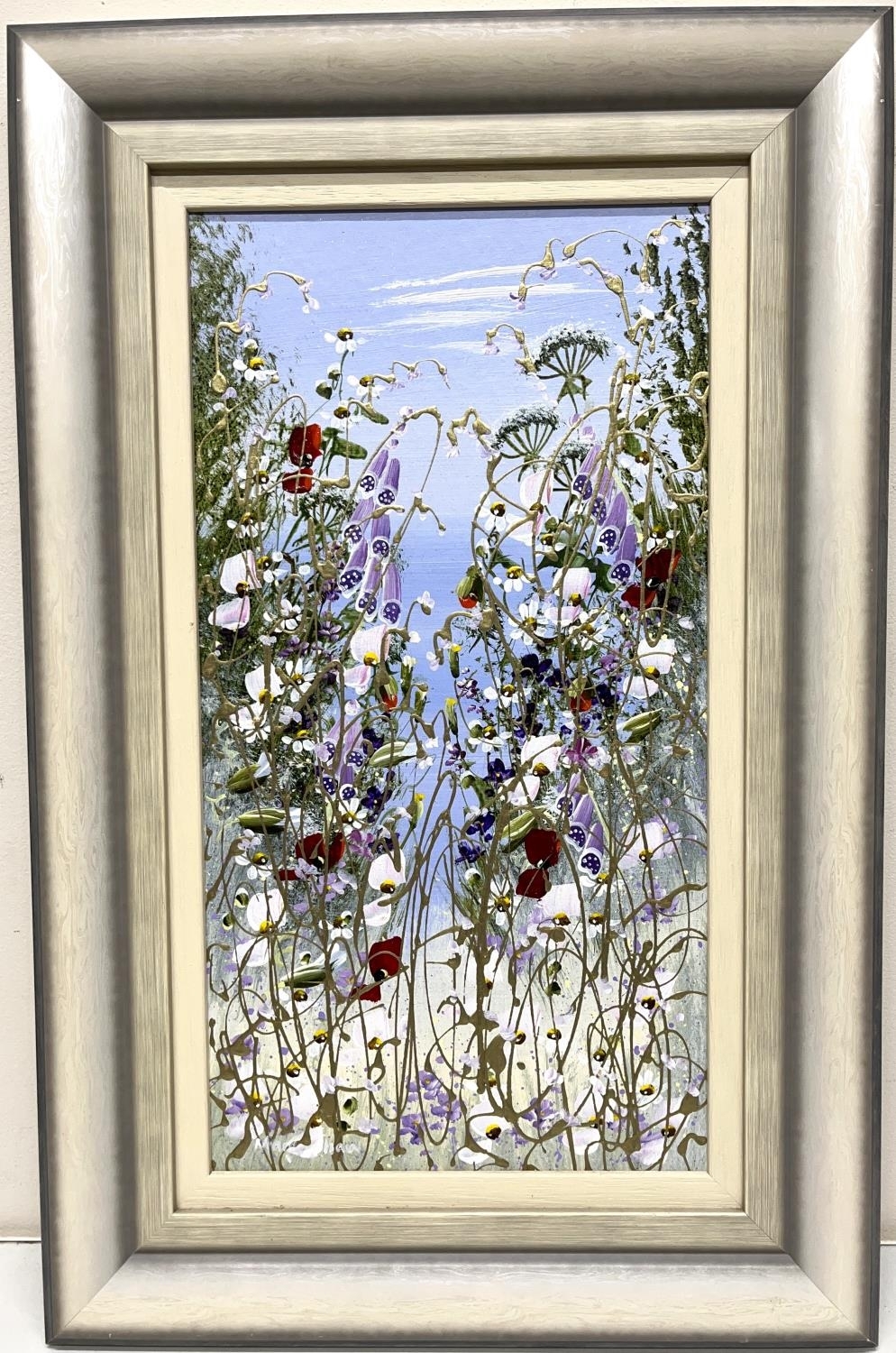 Mary Shaw | Wild flower study with Poppies | MutualArt