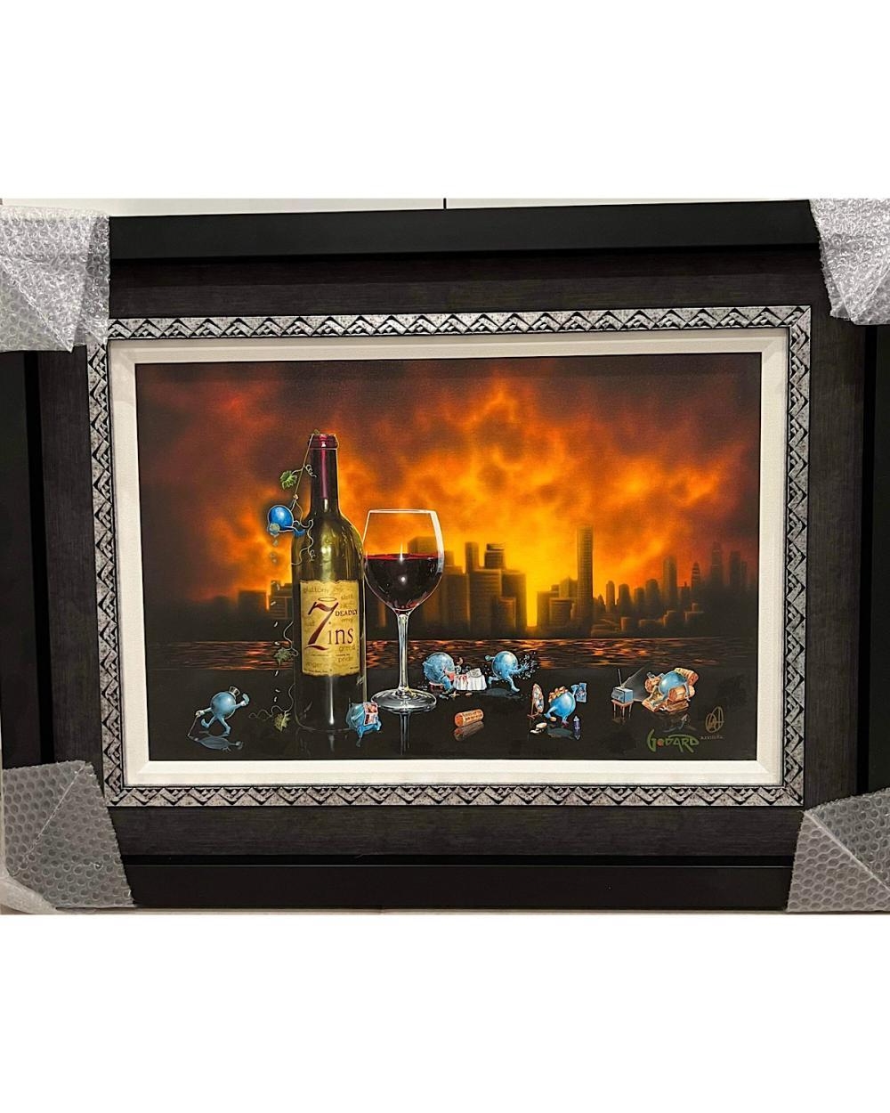 Michael Godard | Zins Of The City (2021) | MutualArt