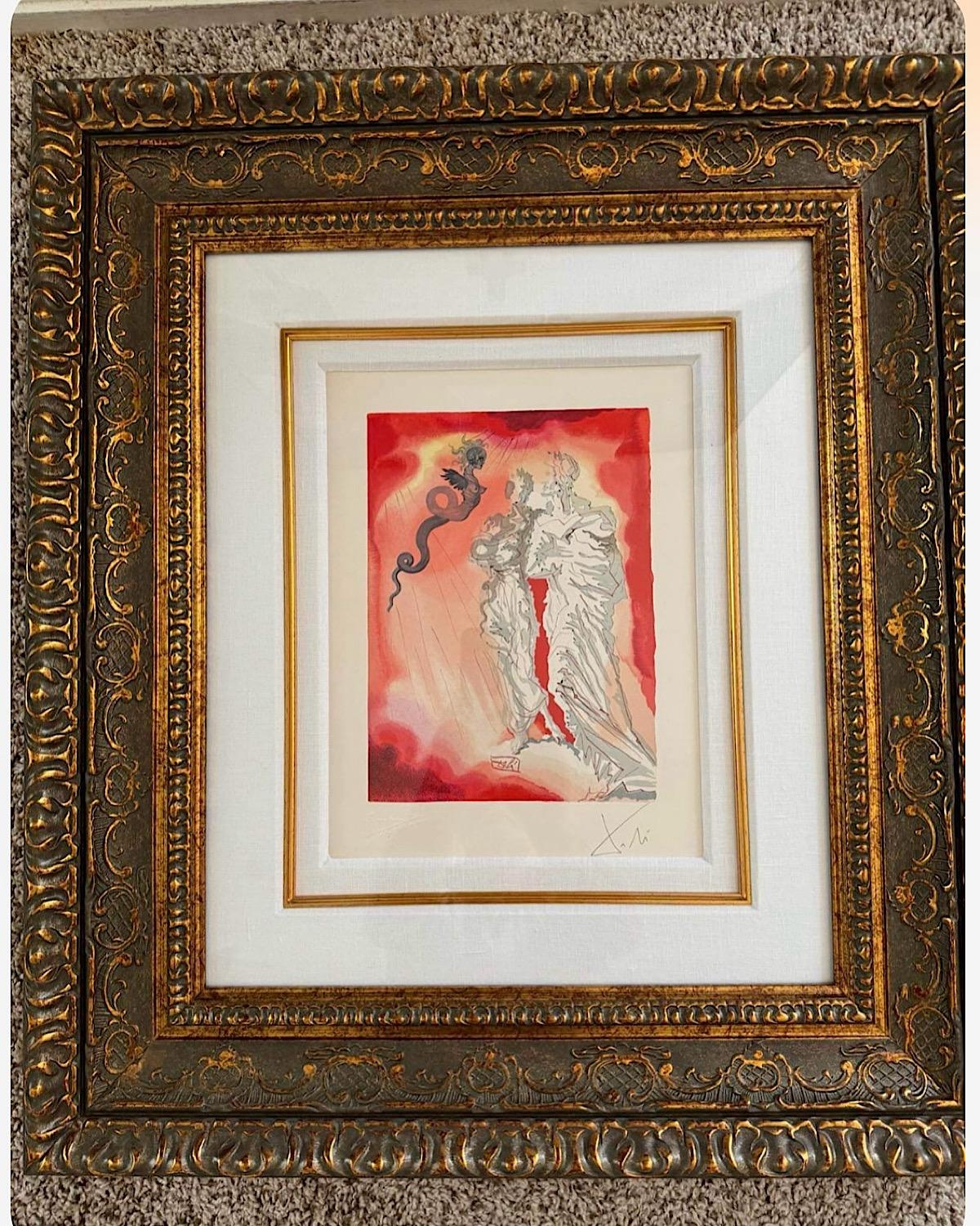 Salvador Dalí | Divine Comedy - Inferno 21 | MutualArt