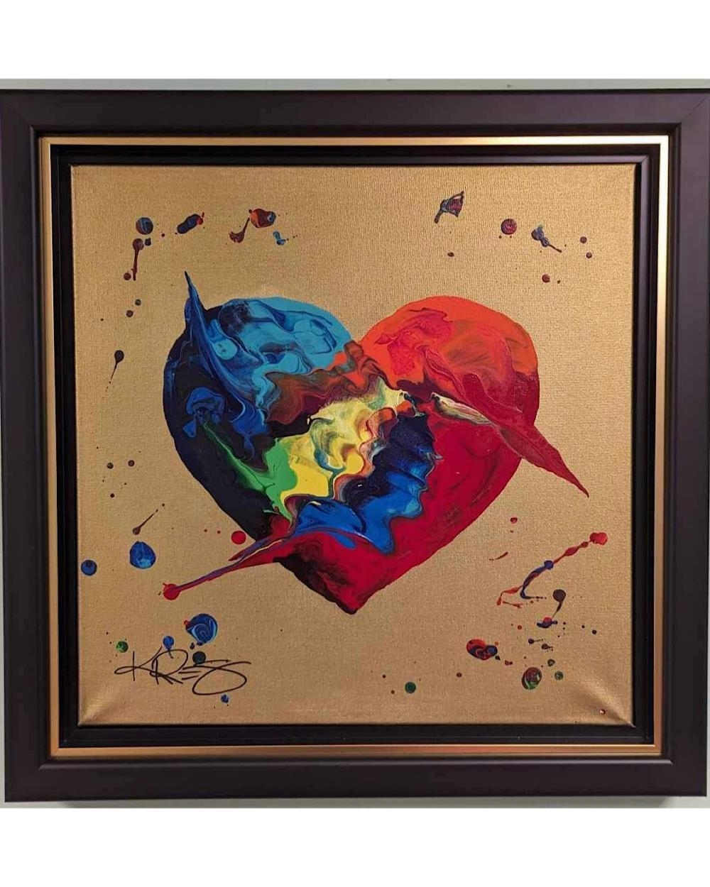 Kevin Vigil | Heart Of Gold (2023) | MutualArt