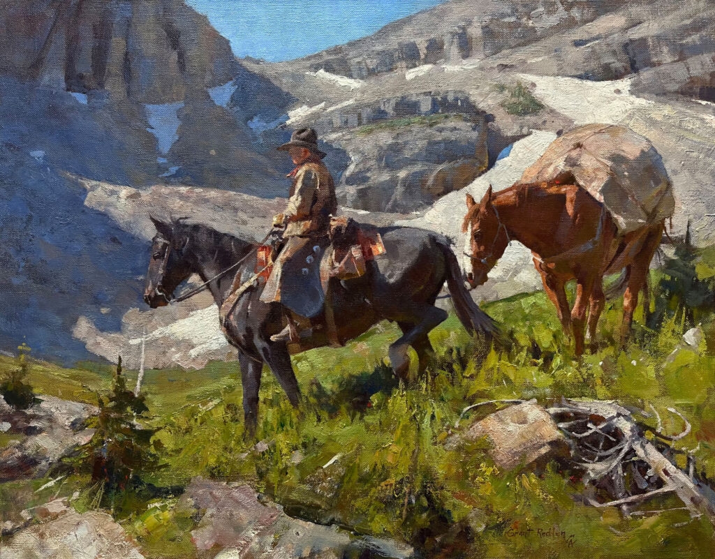 Grant Redden | Packing in the Headwaters of the Bear River | MutualArt