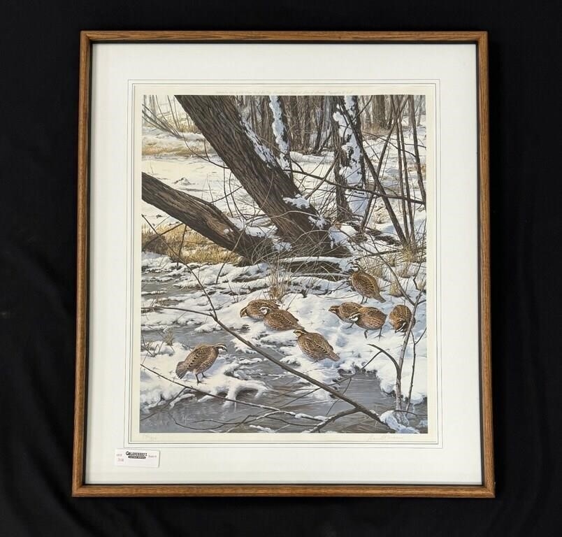 David Maass | Three Pencil Drawings: Goose; Canvasback; Pheasant (1995 ...