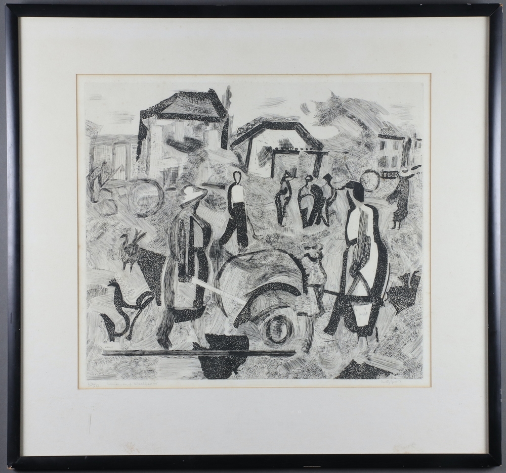 Anthony Gross | Women and Wheelbarrow (20th Century) | MutualArt