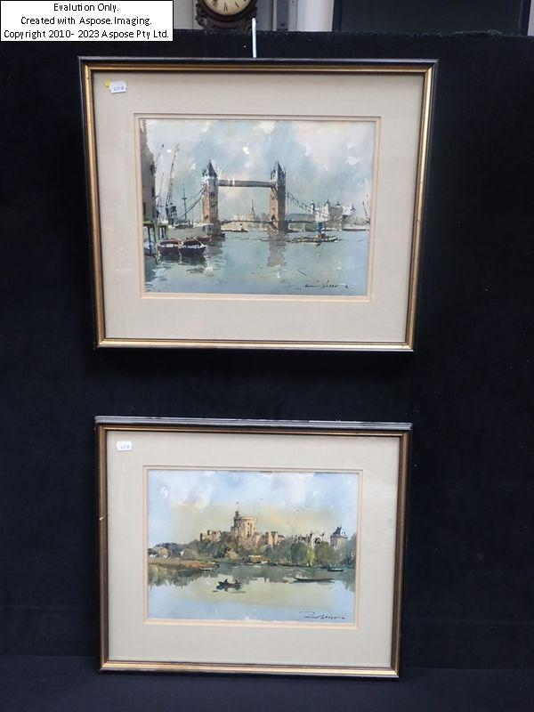 Edward Wesson | EDWARD WESSON 1910-83; TOWER BRIDGE | MutualArt