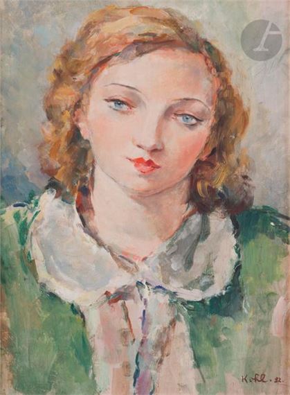 Pierre Ernest Kohl | Bust of a woman (1932) | MutualArt