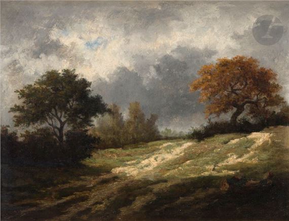 Georges Michel | Gale of Wind | MutualArt