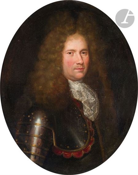 Pierre Mignard | Portrait of a Man in Armor (17th Century) | MutualArt