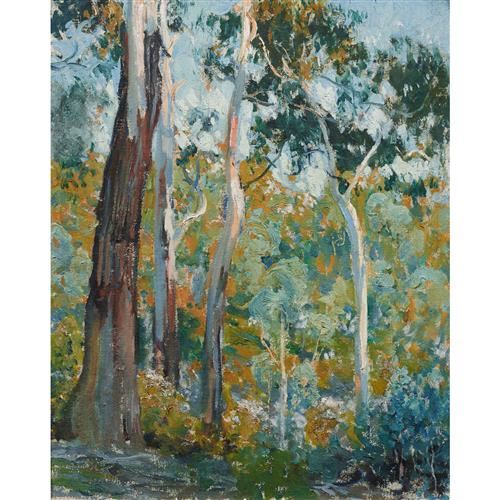E. Phillips Fox | Blue Gums | MutualArt