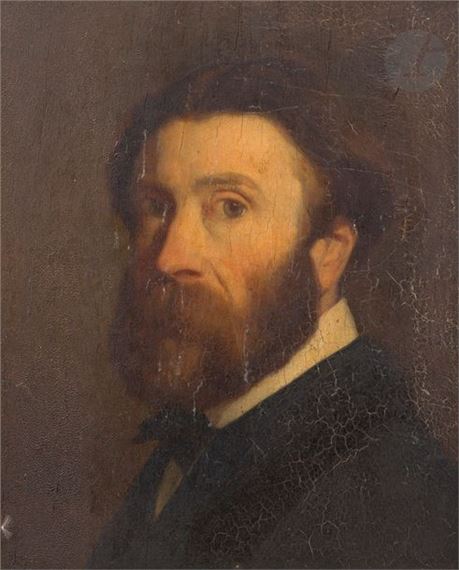 Jacques-Gustave Hamelin | Self-portrait | MutualArt