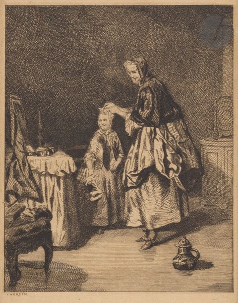 Jacques-Gustave Hamelin | Two potraits, man and woman, three-quarter ...