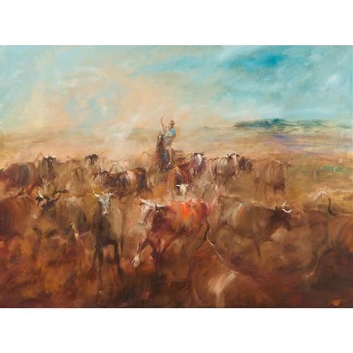 Hugh Sawrey | Mustering | MutualArt