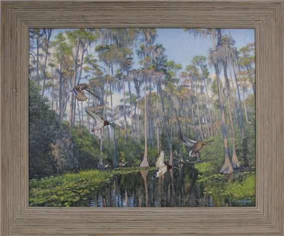 Scott Woodward | SCOTT WOODWARD FLORIDA ARTIST OKEFENOKEE SOJOURN (2021 ...