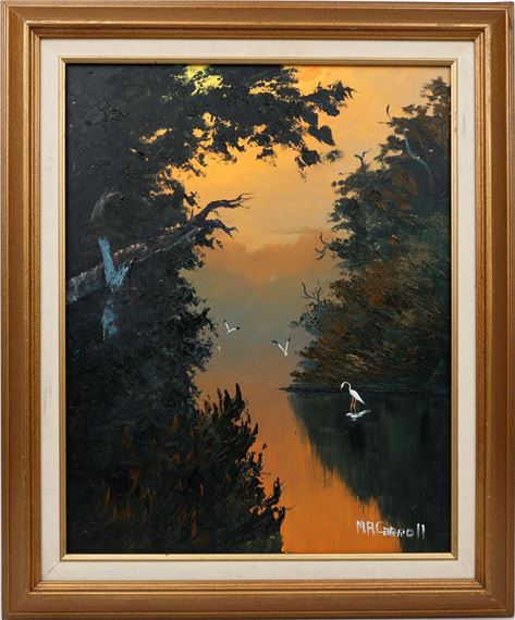 Mary Ann Carroll | MARY ANN CARROLL FLORIDA HIGHWAYMEN TANGERINE SKY ...