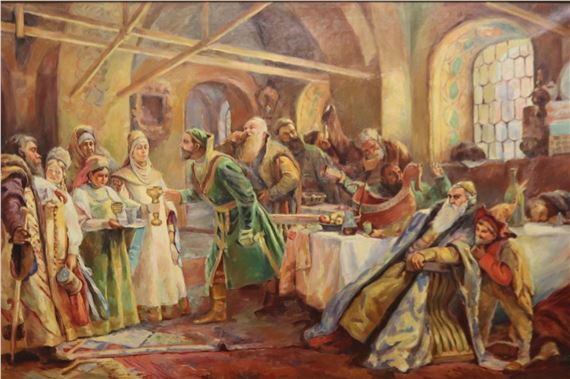 Konstantin Egorovich Makovsky | Portrait of Ekaterina Dolgorukova ...