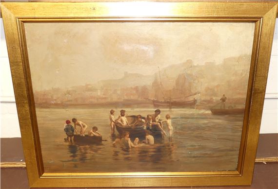 Henry Scott Tuke | The Water-Rats | MutualArt