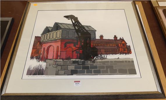 H.J. Jackson | Disused coal stage and water tower / 1 | MutualArt