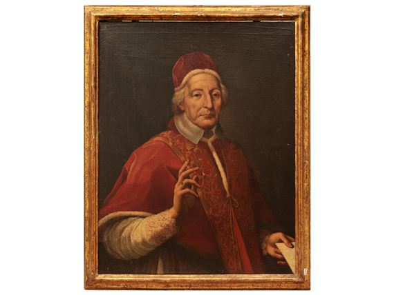 Agostino Masucci | Portrait of Pope Clement XII, seated | MutualArt