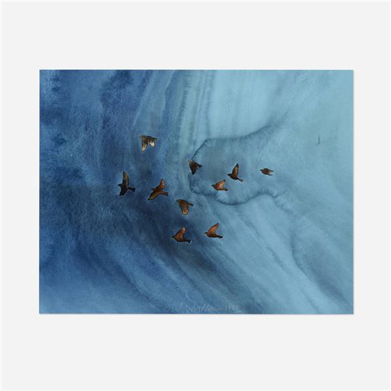 Joseph Raffael | Birds in Flight (1980) | MutualArt