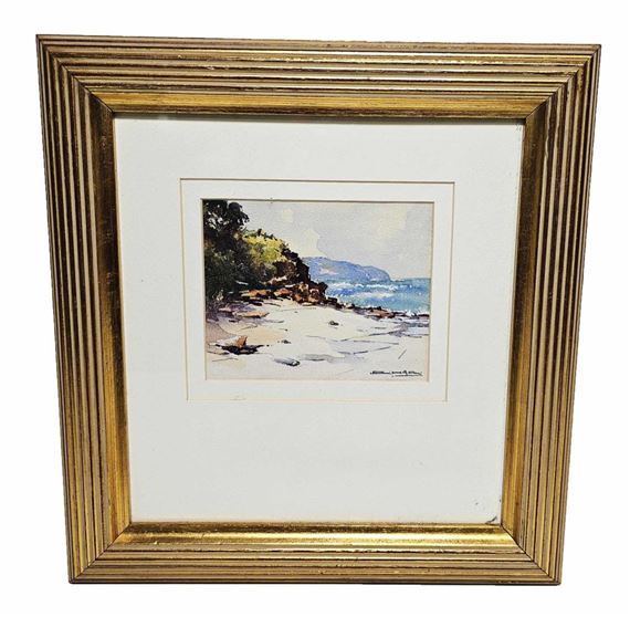 C. Miller | Beach Scene | MutualArt