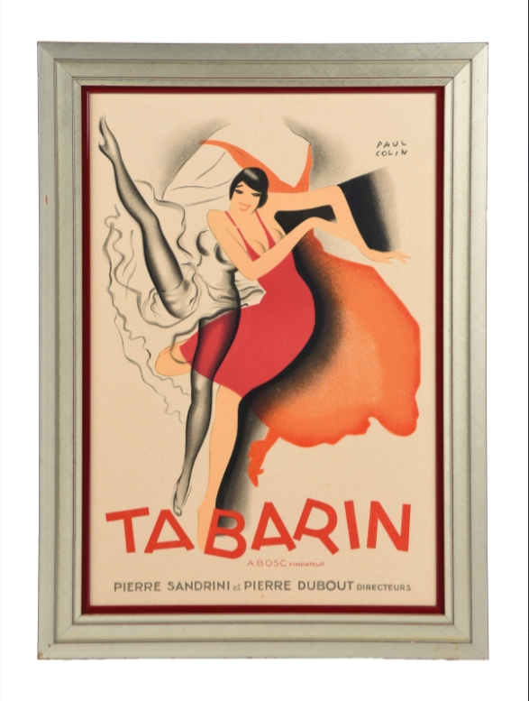 Paul Colin | poster for the 1947 cabaret, Tabarin (1947) | MutualArt