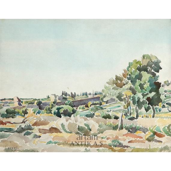 Sabri Berkel | Peyzaj (1940) | MutualArt