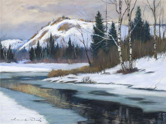 Thomas H. Garside | Devil's River, Early Spring | MutualArt