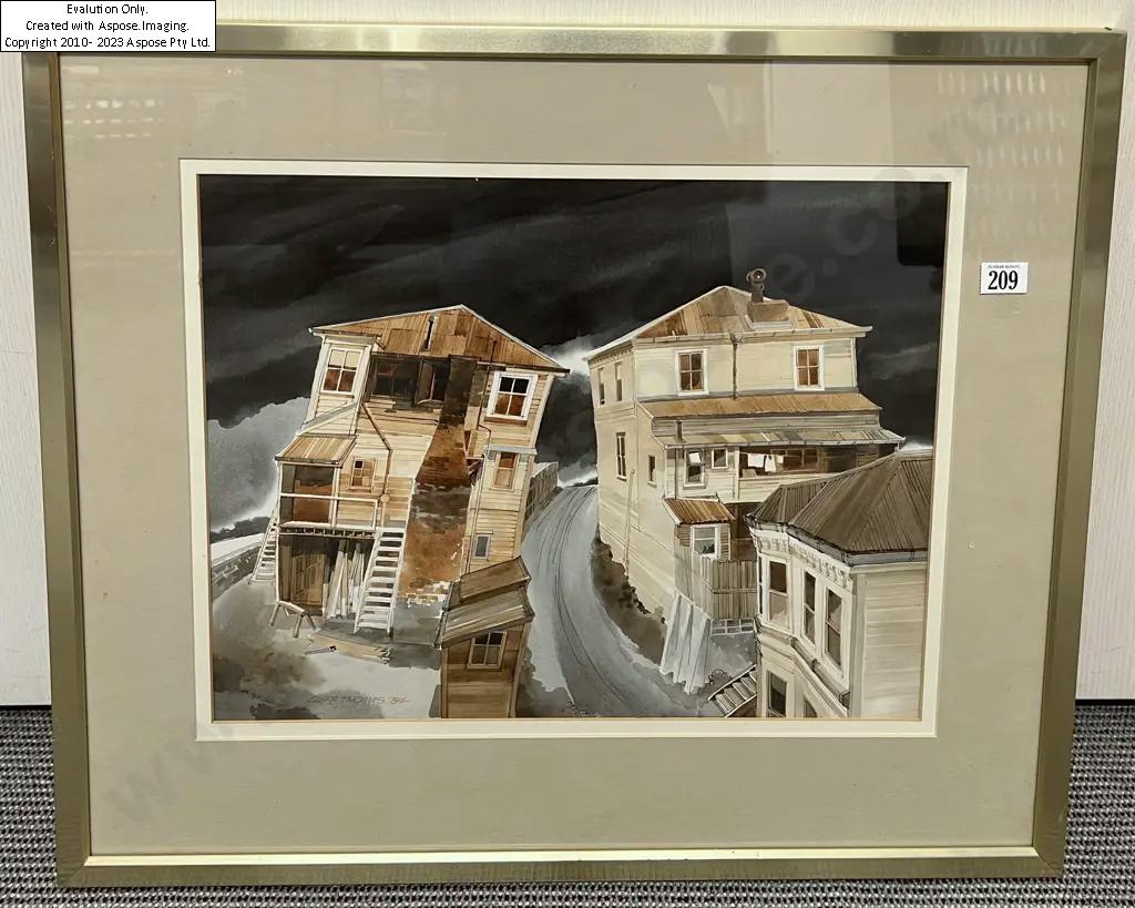 Cliff Thomas | Gossips Tinakori Road (84) | MutualArt