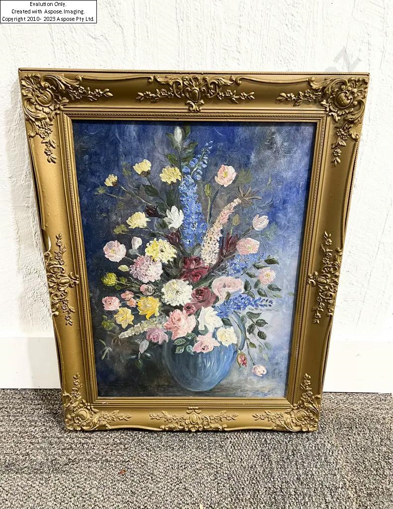 Dorothy Graham | Dorothy Graham Floral Still Life Oil | MutualArt