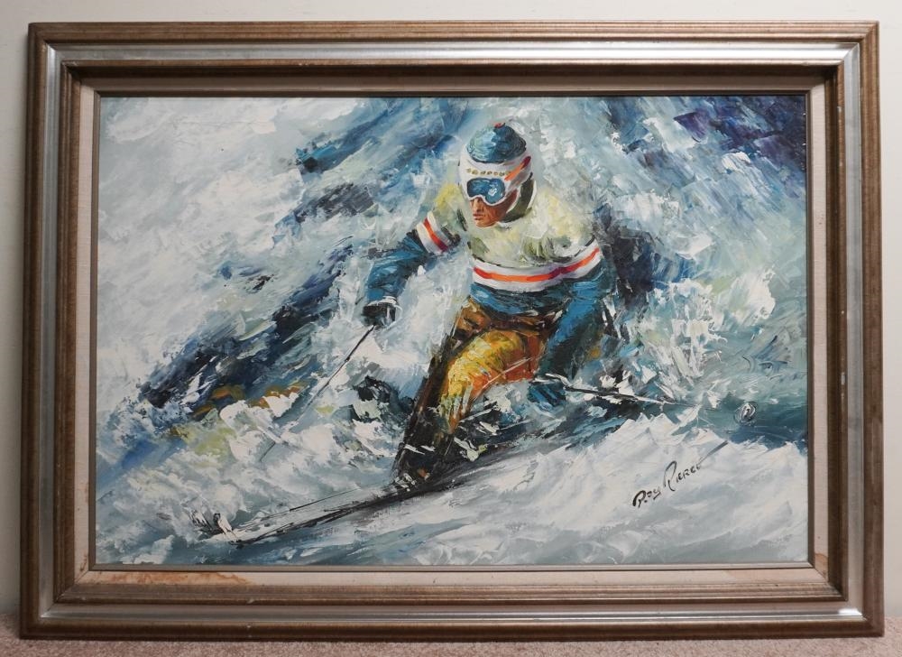 Roy Pierce | The Skier (20th Century) | MutualArt