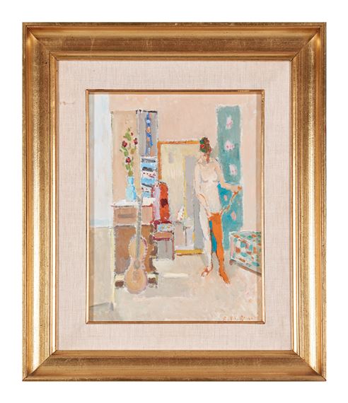 Francesco De Rocchi | Interno (1973) | MutualArt