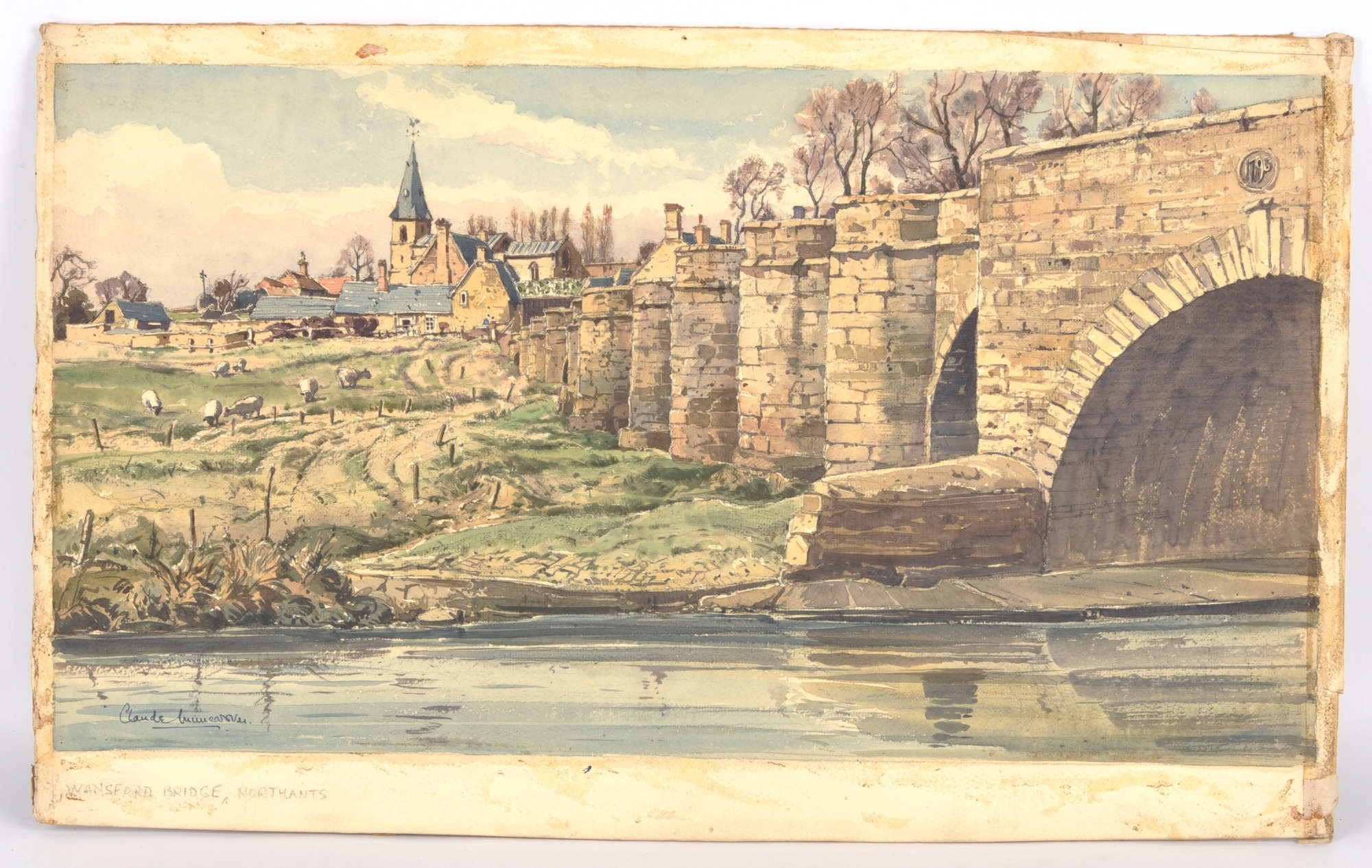 Claude Grahame Muncaster | Wansford Bridge | MutualArt