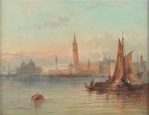 Henry Foley | Venice from the Lagoon | MutualArt