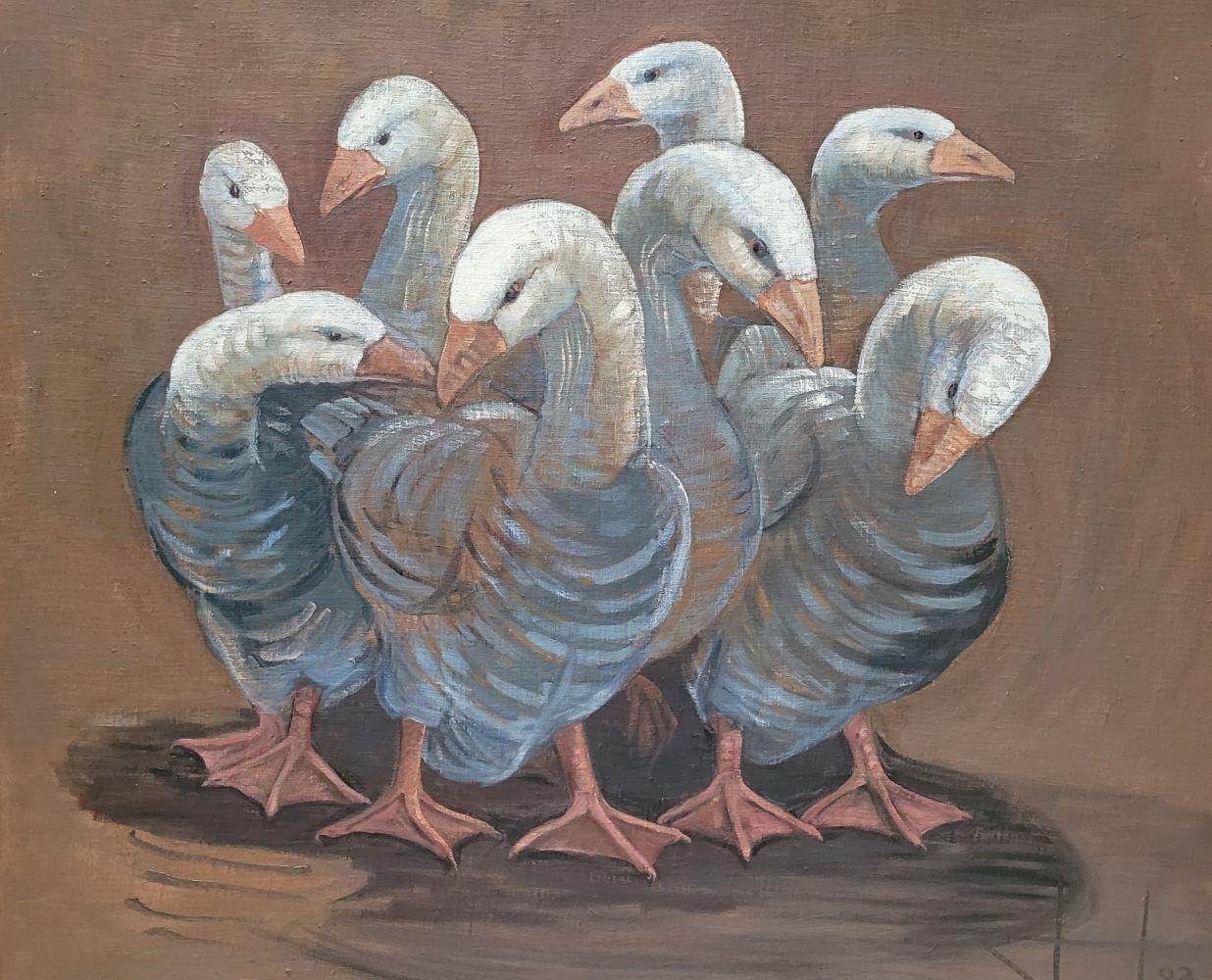 John Jobson | A GAGGLE | MutualArt