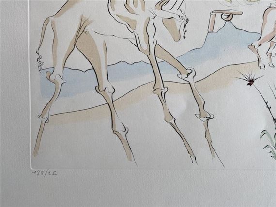 Salvador Dalí | Salvador Dalí - Animals Sick of the Plague (1974 ...