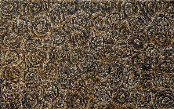 Maria Brown Nampitjinpa | Flying Ant Dreaming (2021) | MutualArt